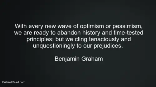 25 Best Benjamin Graham Quotes On Investing, Life And Business ...