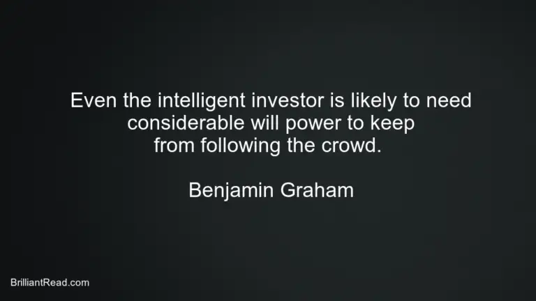 25 Best Benjamin Graham Quotes On Investing, Life And Business ...