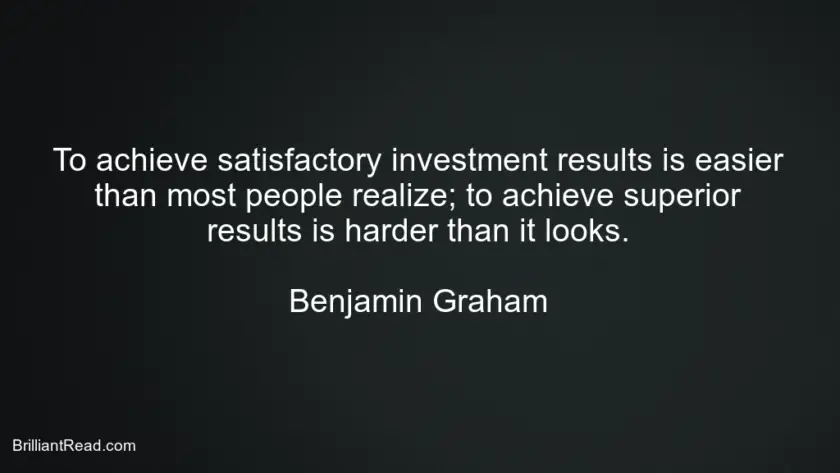 25 Best Benjamin Graham Quotes On Investing, Life And Business ...