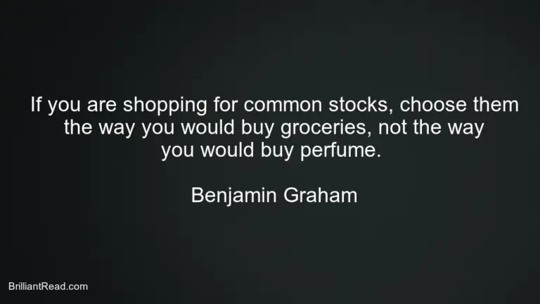25 Best Benjamin Graham Quotes On Investing, Life And Business ...