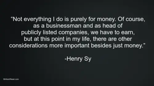 15 Best Henry Sy Quotes On Life, Investment, Business And His Net Worth ...