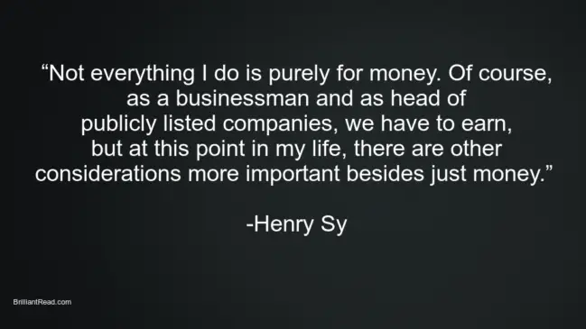 15 Best Henry Sy Quotes On Life, Investment, Business And His Net Worth ...