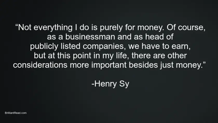 15 Best Henry Sy Quotes On Life, Investment, Business And His Net Worth ...