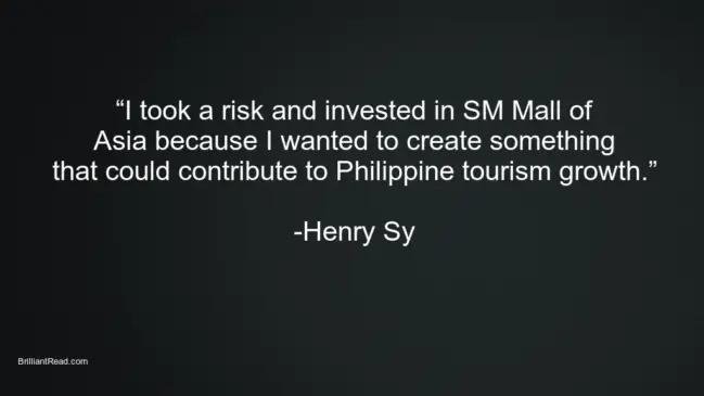 15 Best Henry Sy Quotes On Life, Investment, Business And His Net Worth ...