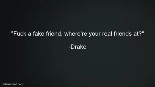 Top 50 Drake Quotes On Love Life and Friends – BrilliantRead Media