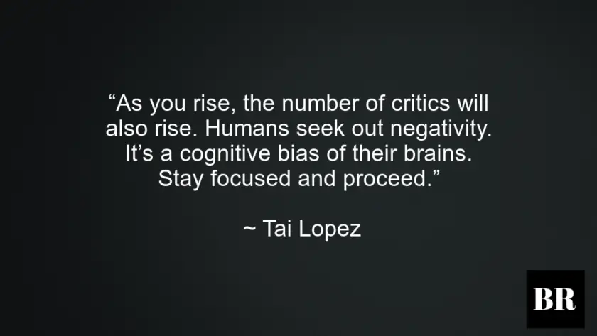 90 Best Tai Lopez Quotes On Life And Entrepreneurship – BrilliantRead Media