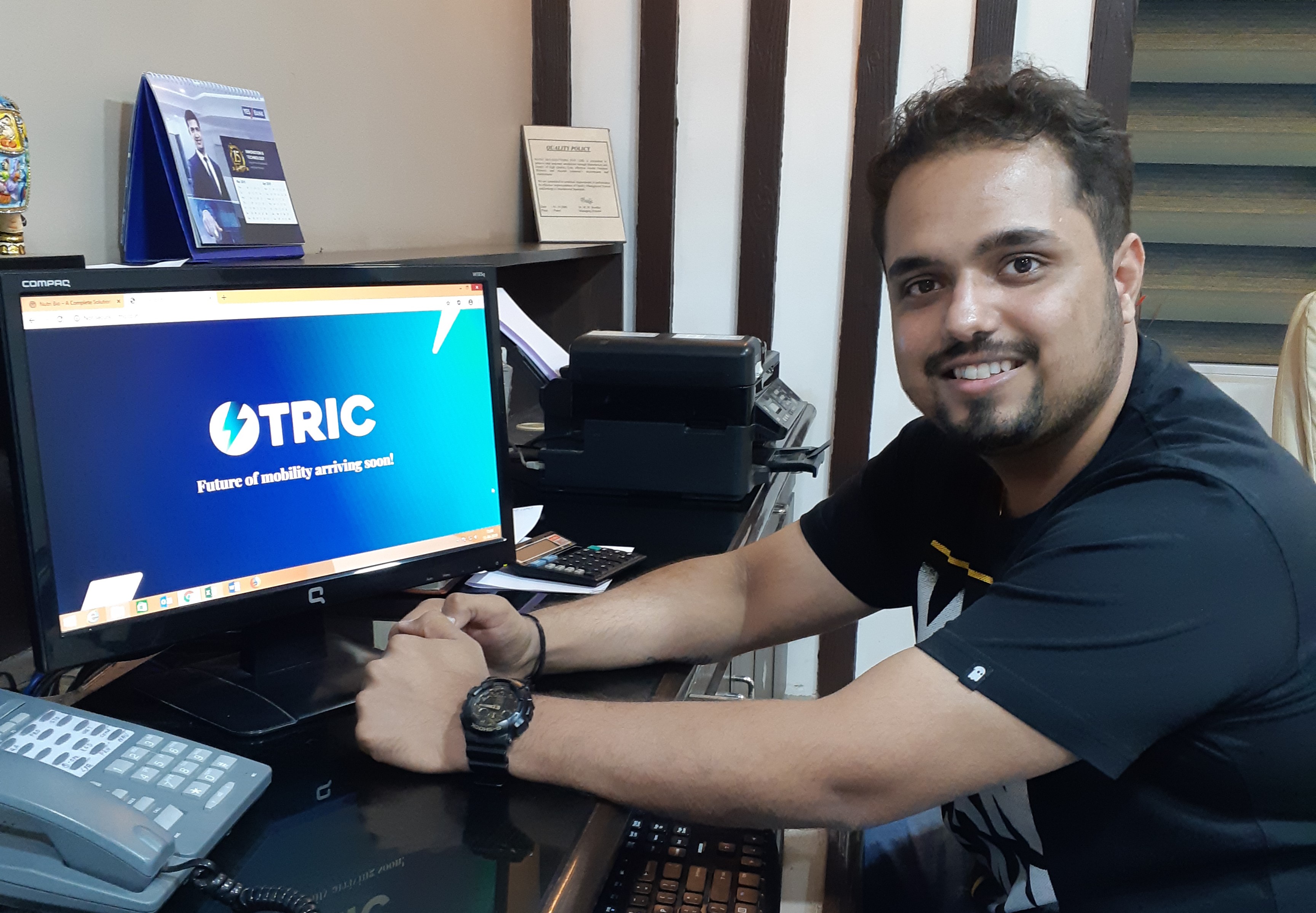 Interview With Taksheel Joshi | Founder And CEO of Tricmobility ...