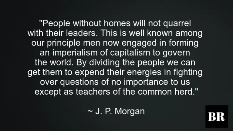 30 Best J. P. Morgan Quotes On Life And Success – BrilliantRead Media