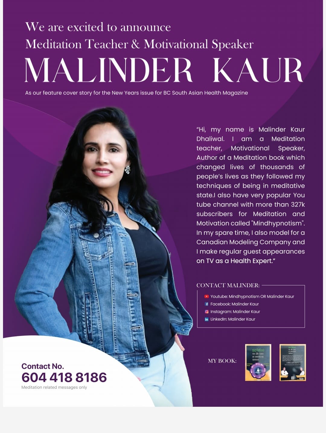 Interview with Malinder Kaur | Life Coach | Meditation Teacher | Writer ...