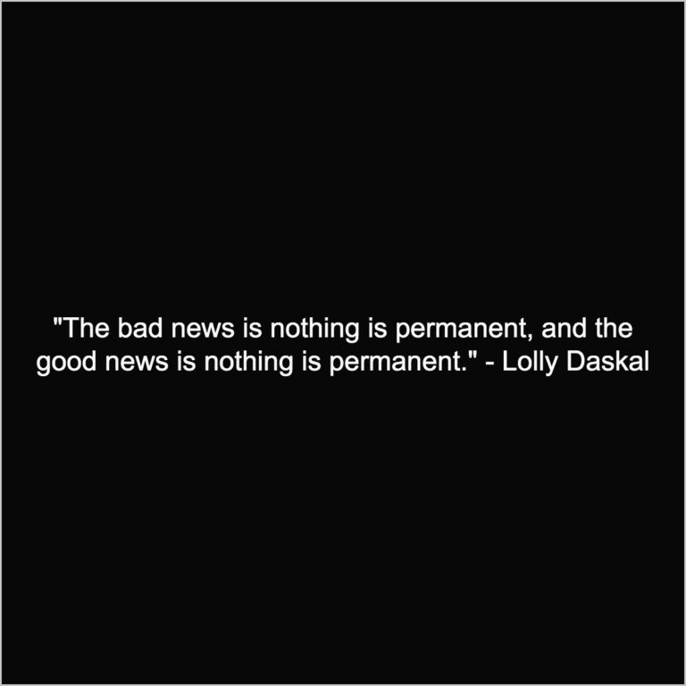 Top 50 Nothing is Permanent Quotes, Messages and Sayings ...