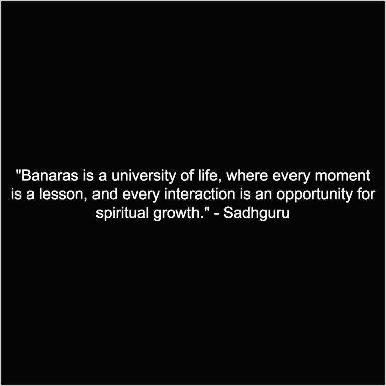 Best (Banaras) Varanasi Quotes and Captions – BrilliantRead Media